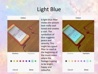 Testing Colour Filters | PPT