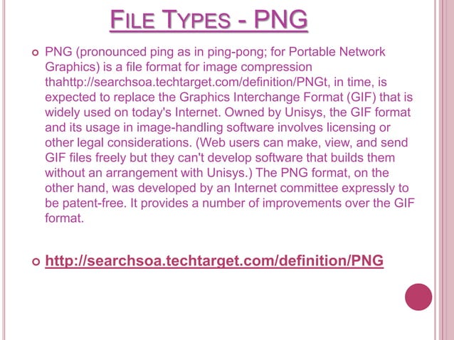 File types, photoshop | PPTX