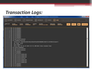 Block Chain Cloud Technology | PPTX