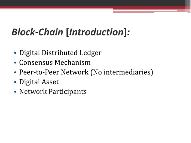 Block Chain Cloud Technology | PPTX | Internet | Computing