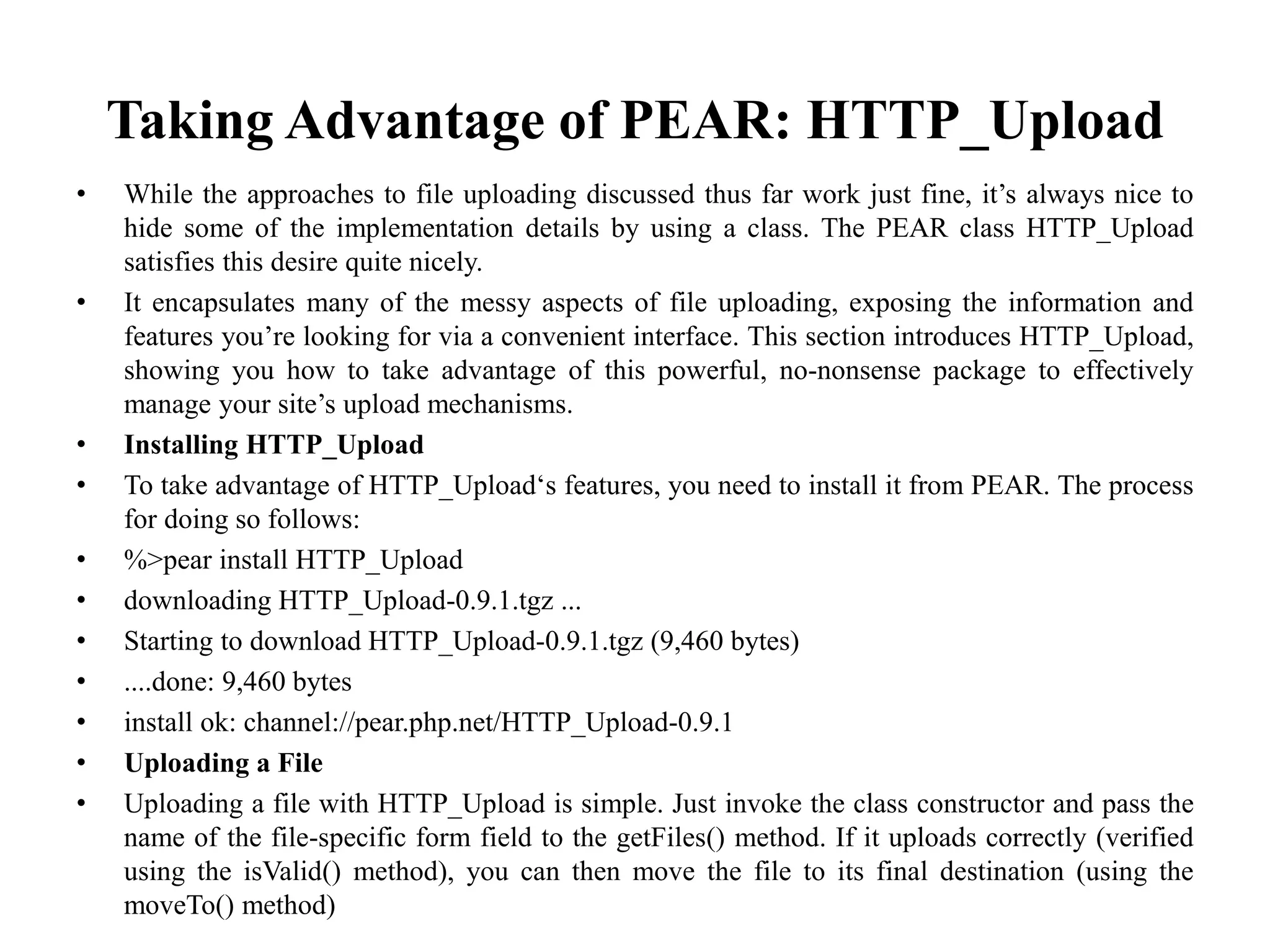 File upload php | PPTX