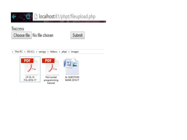 File upload php | PPTX