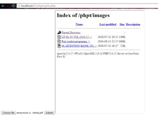 File upload php | PPTX