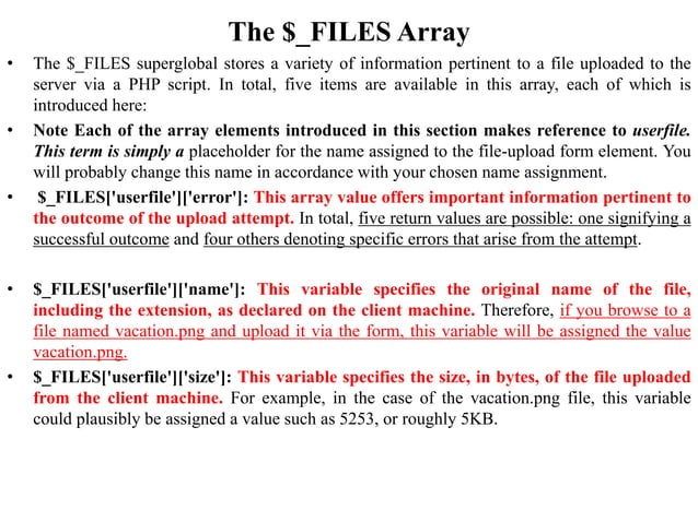 File upload php | PPTX