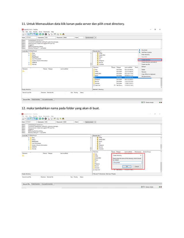 How To Use FileZilla With XAMPP | PDF