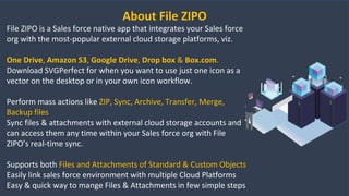 FileZIPO - Cost- effective cloud storage solution for salesforce | PPTX | Operating Systems ...