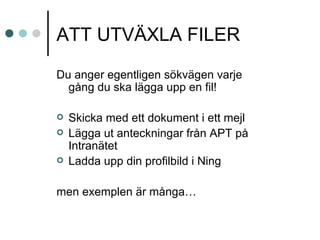 Filhantering | PPT | Computing | Technology & Computing