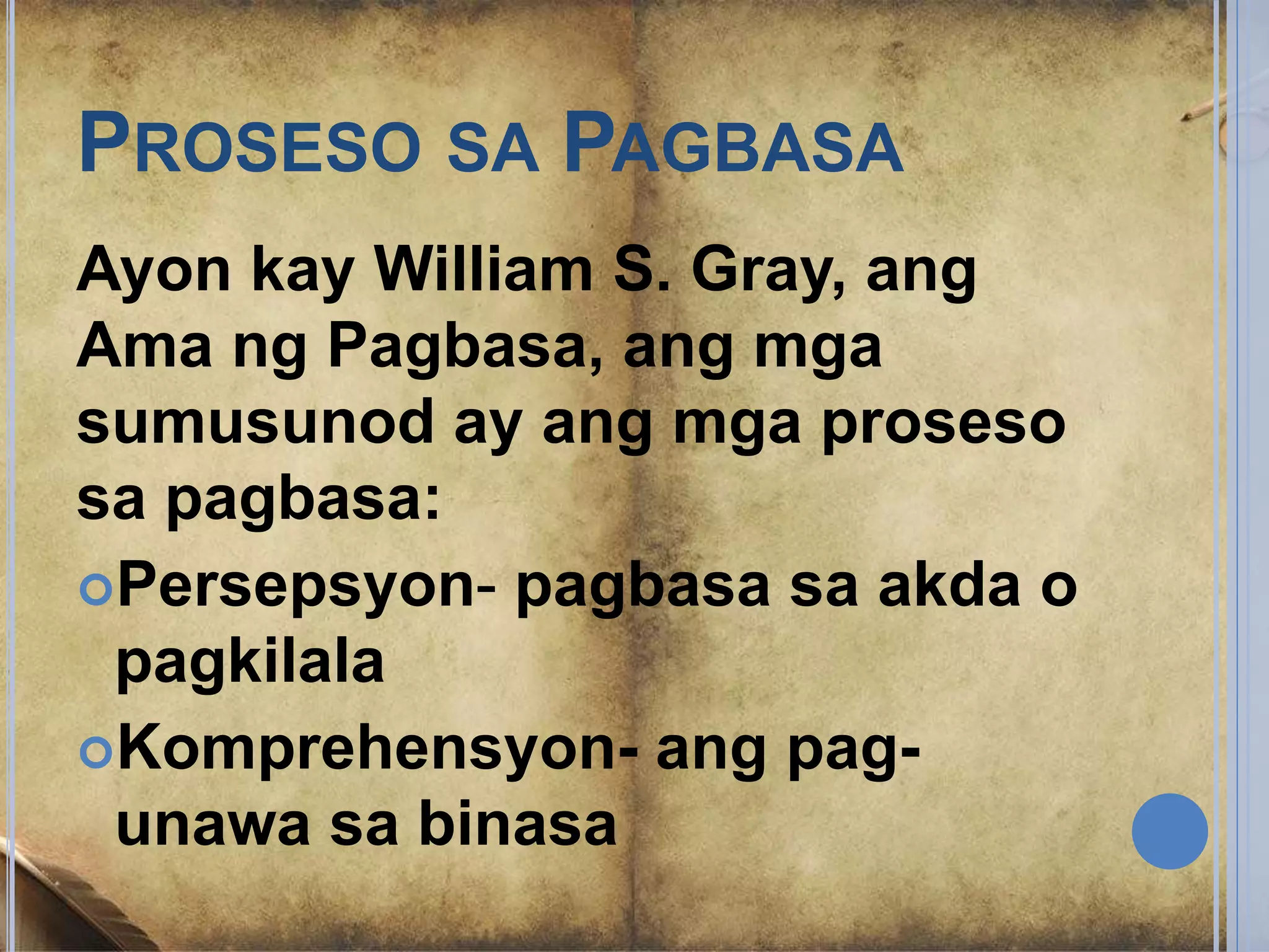Pagbasa | PPTX