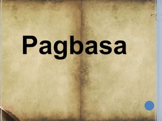 Pagbasa | PPTX