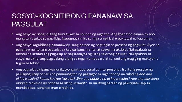 Fili 2 group 1 | PPTX