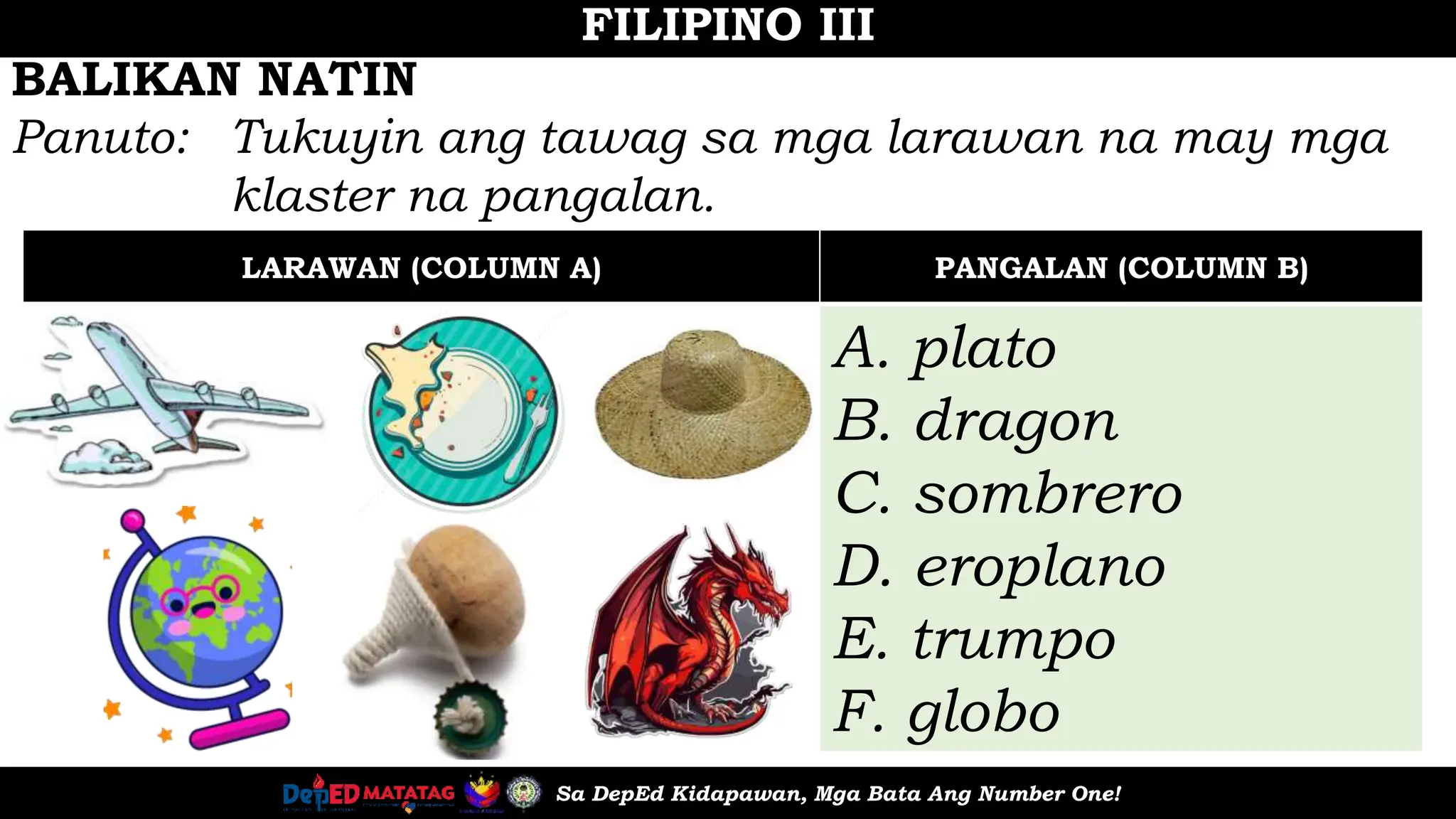 FILIPINO 3 - QUARTER 4 - PAGBUO NG BUOD O LAGOM TUNGKOL SA KWENTONG ...