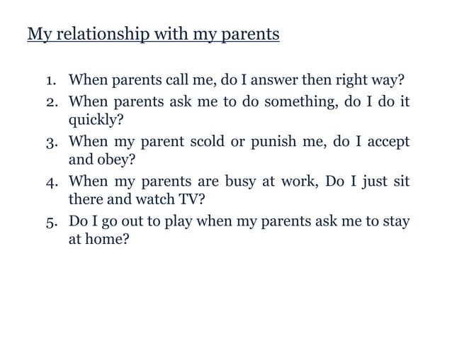 Teaching Filial Peity for Children Teaching Children to respect parents ...