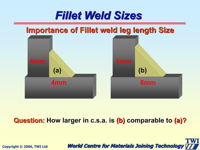 filiet welds Size & Features to Consider-.ppt