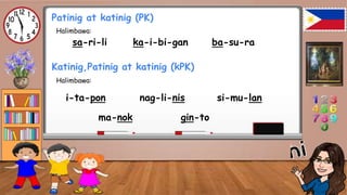FILIFINO 1- PANTIG.pptx