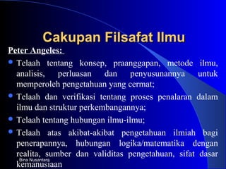 filsafat Ilmu | PPT