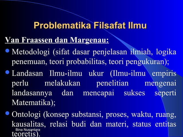 filsafat Ilmu | PPT