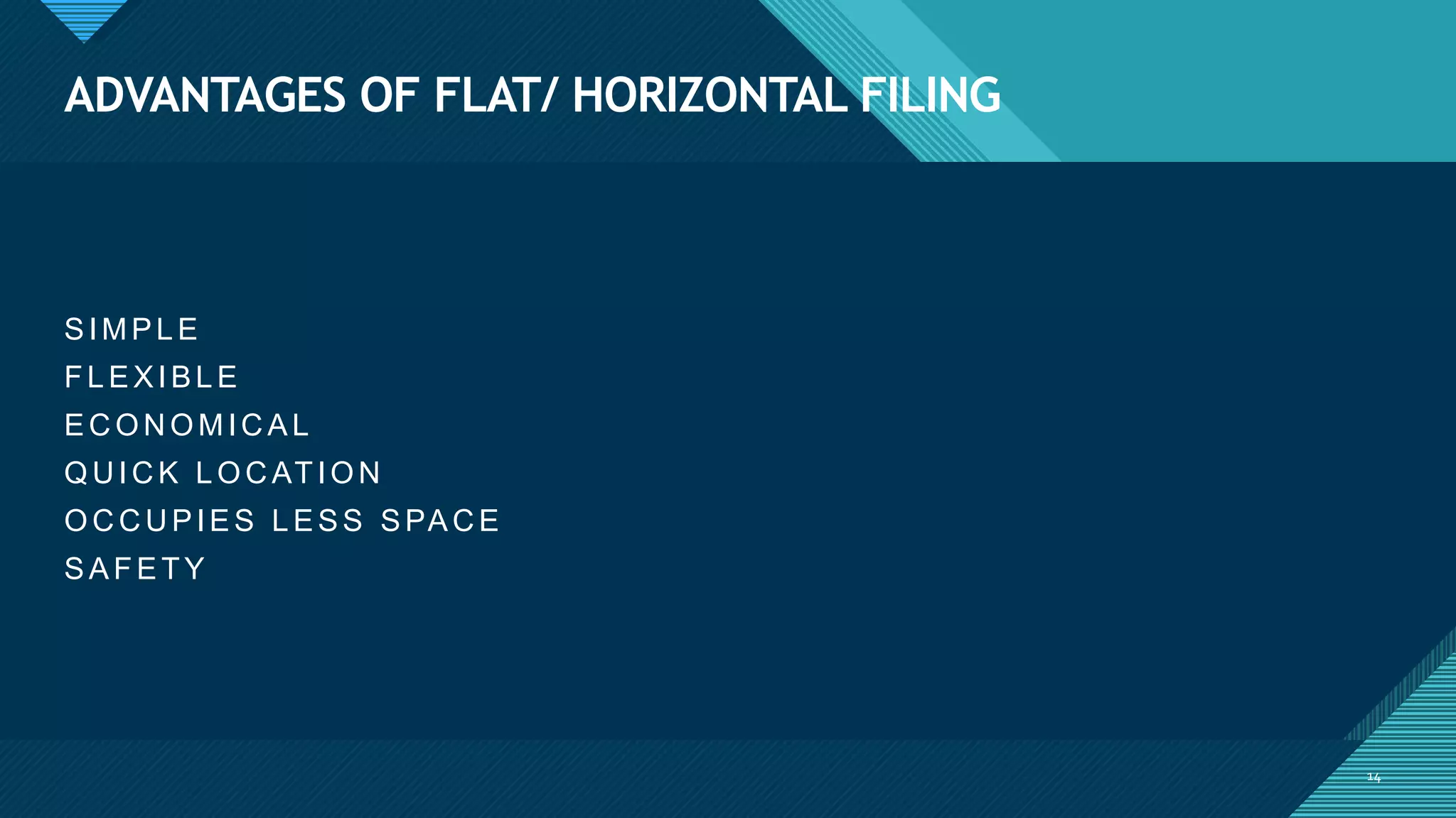 Filing and indexing | PPTX