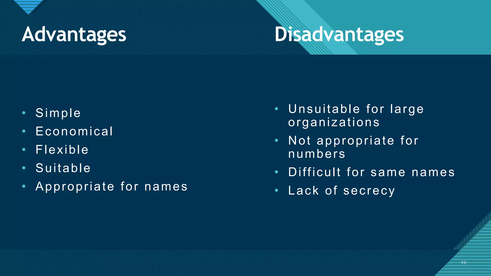 Filing and indexing | PPTX