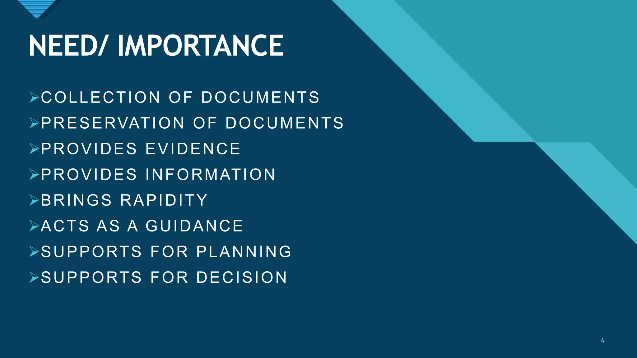Filing and indexing | PPTX