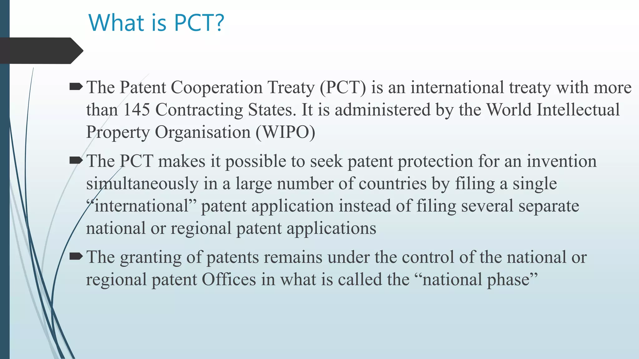 Filing a patent application | PPTX
