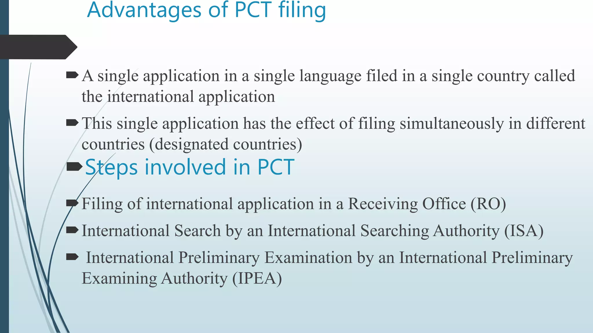 Filing a patent application | PPTX