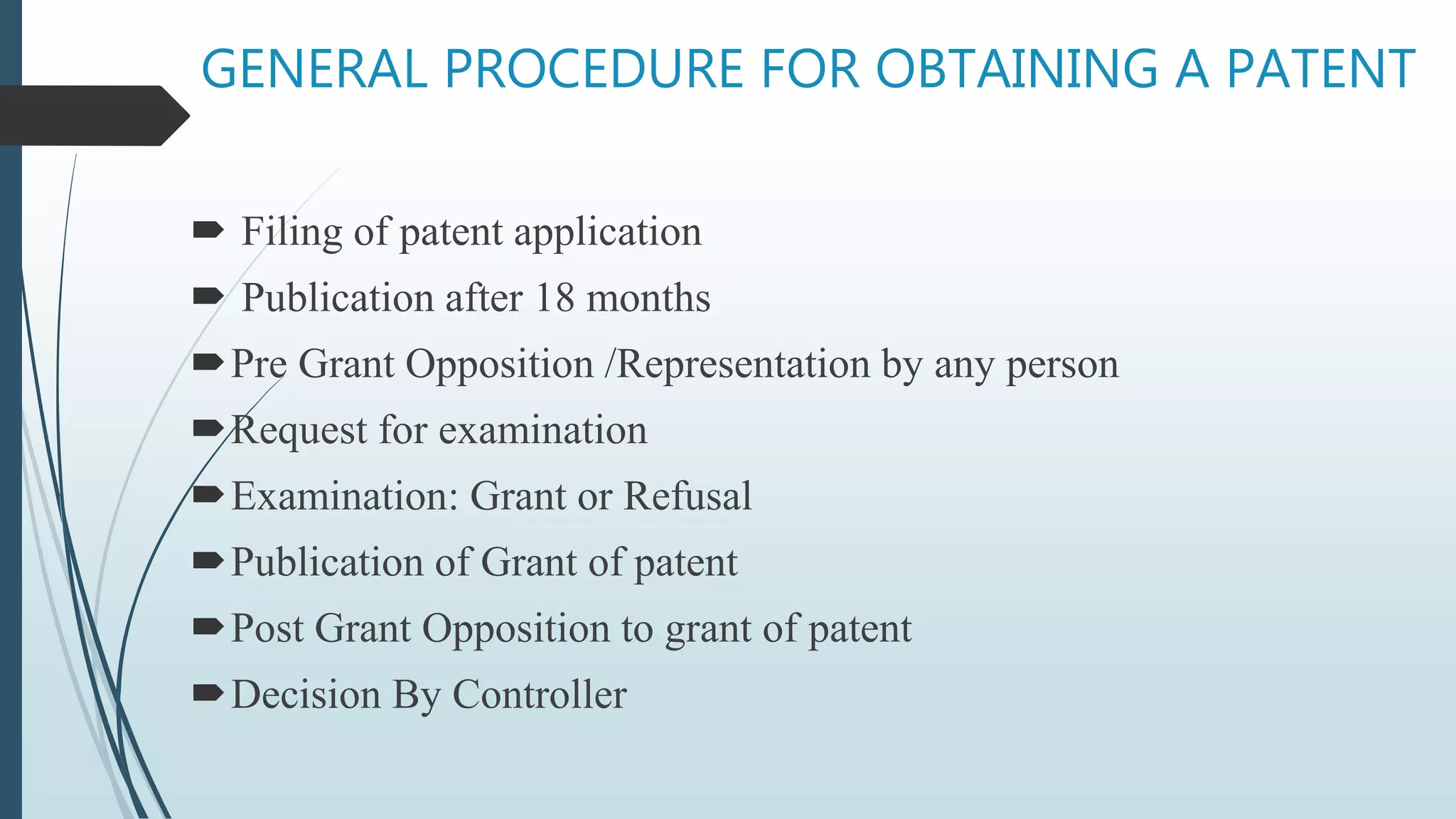 Filing a patent application | PPTX