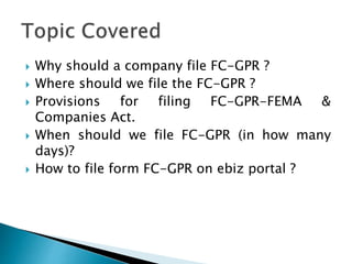 Filing FCGPR | PPTX