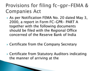 Filing FCGPR | PPTX