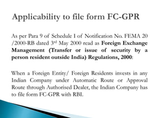 Filing FCGPR | PPTX
