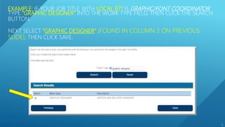 Filing for unemployment: how to determine your job title-classification ...