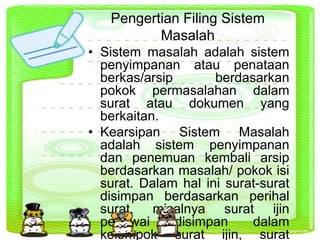 Filing sistem subjek xi ap SMK N 1 Mempawah Hilir | PPTX