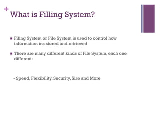 Filing System | PDF