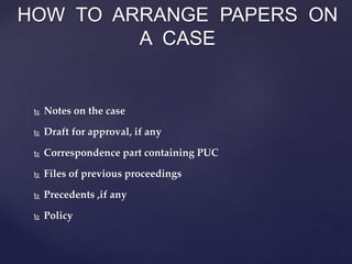 Filing system | PPTX