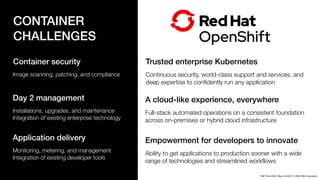 IBM Think 2020 Openshift on IBM Z and LinuxONE | PDF | Cloud Computing | Internet