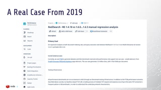 End-To-End Performance Testing, Profiling, and Analysis at Redis | PPT