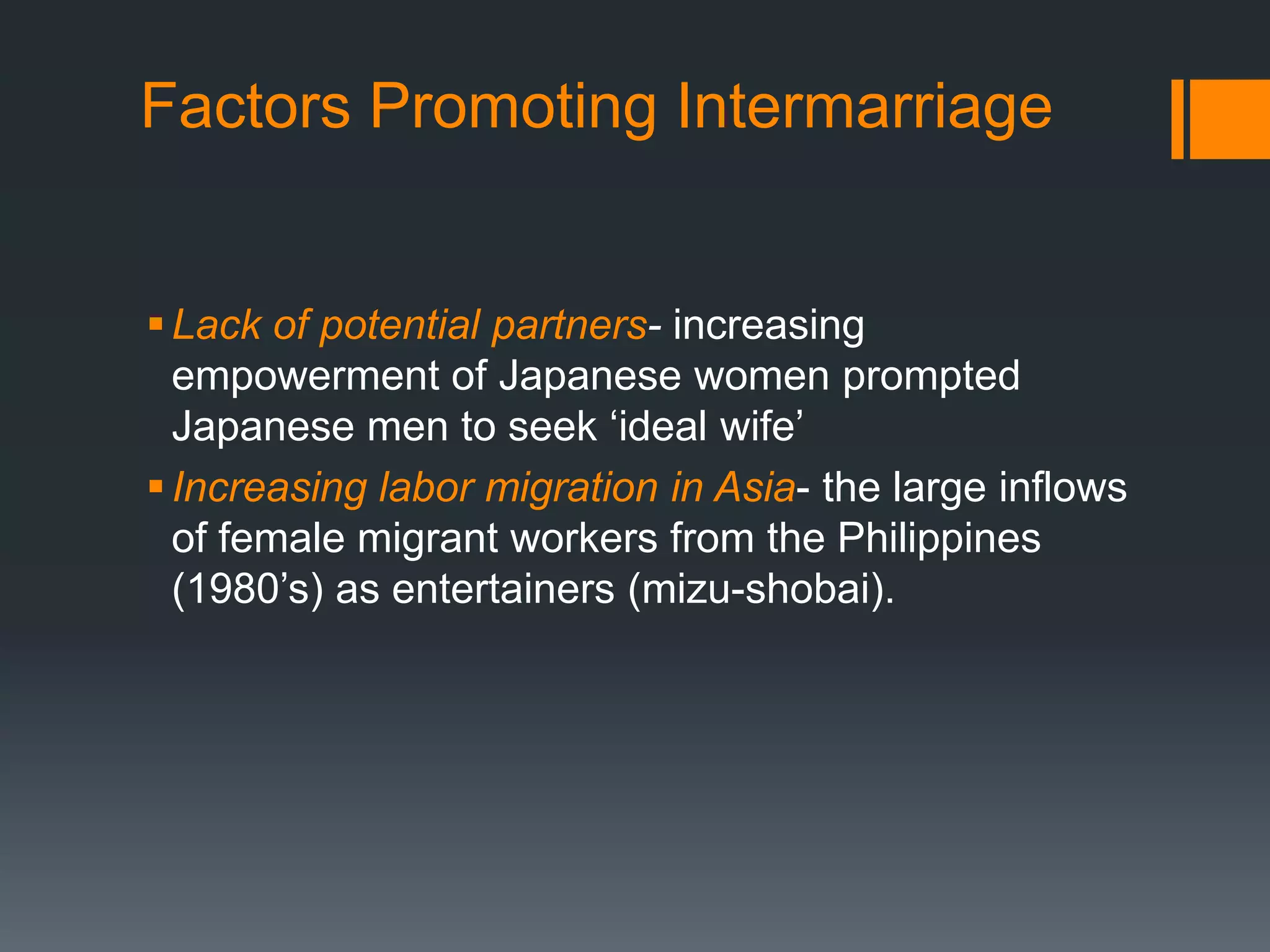 Filipina japanese intermarriages f | PPT