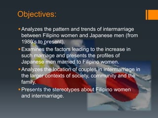 Filipina japanese intermarriages f | PPT