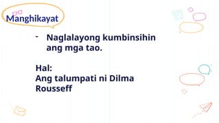 Filipino Talumpati grade 10 presentation | PPTX