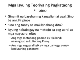 Filipinisasyon | PPT