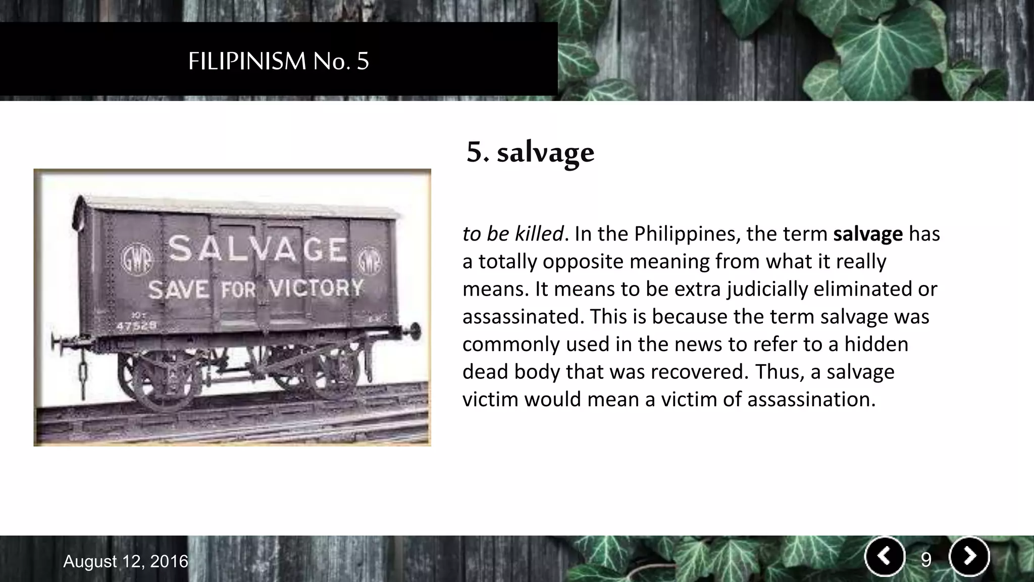 Filipinism | PPTX | Education