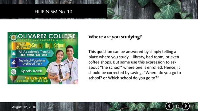 Filipinism | PPTX | Education