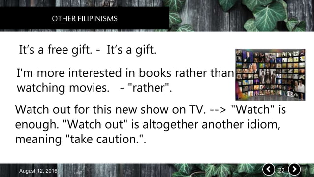 Filipinism | PPTX | Education