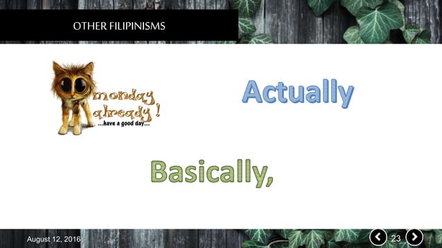 Filipinism | PPTX | Education