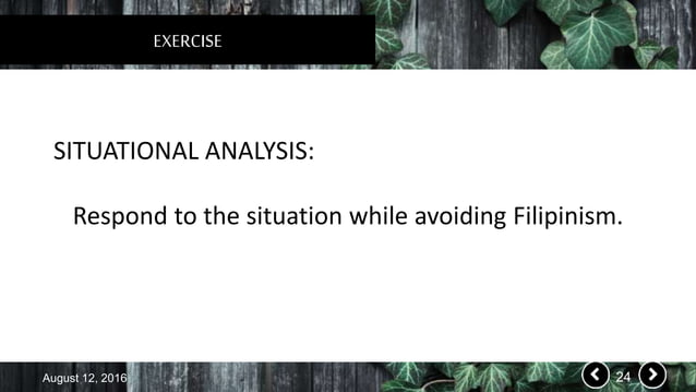 Filipinism | PPTX | Education