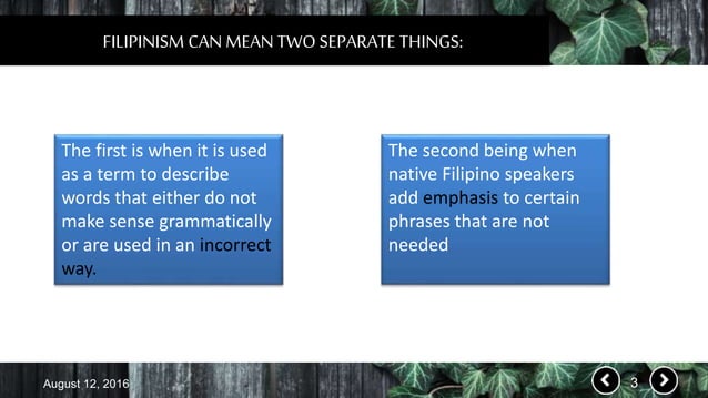 Filipinism | PPTX | Education