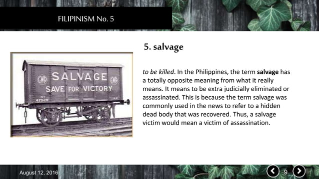 Filipinism | PPTX | Education