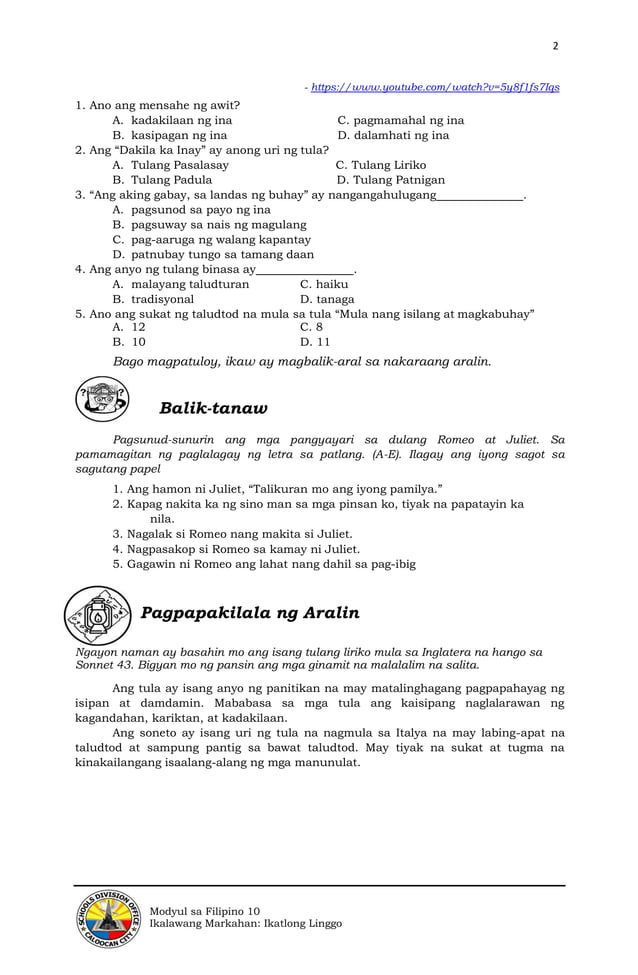 Filipino 10 Q2 Week 3