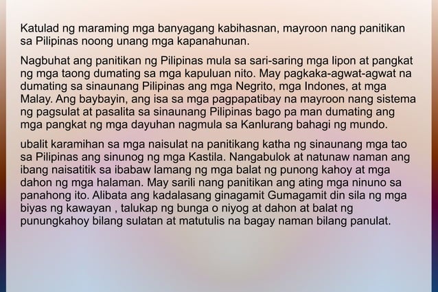 Panitikan ng Pilipinas | ODP