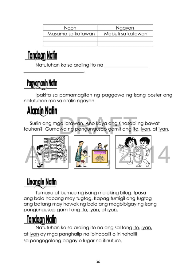 K TO 12 GRADE 3 LEARNER’S MATERIAL IN FILIPINO | PDF