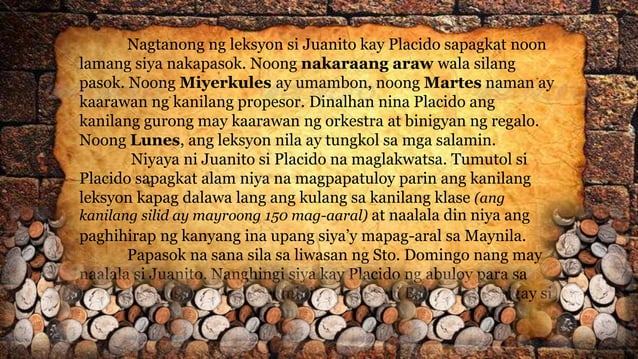 El Filibusterismo Kabanata 12: Si Placido Penitente | PPTX